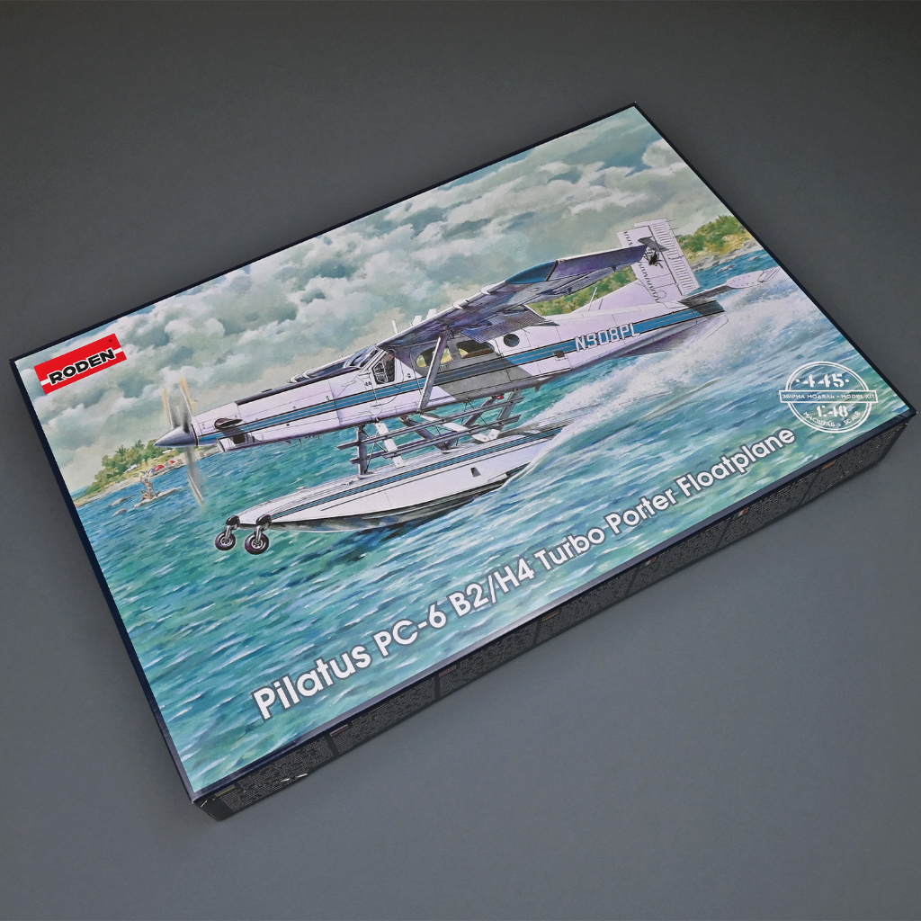 พลาสติก โมเดล ประกอบ RODEN สเกล 1/48 Pilatus PC-6 B2/H4 Turbo Porter Floatplane (445) | Shopee ...