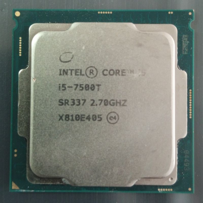 Intel Core i5-7500T 2.7GHz 4Cores 4Threads Socket 1151V1 Gen7 | Shopee ...