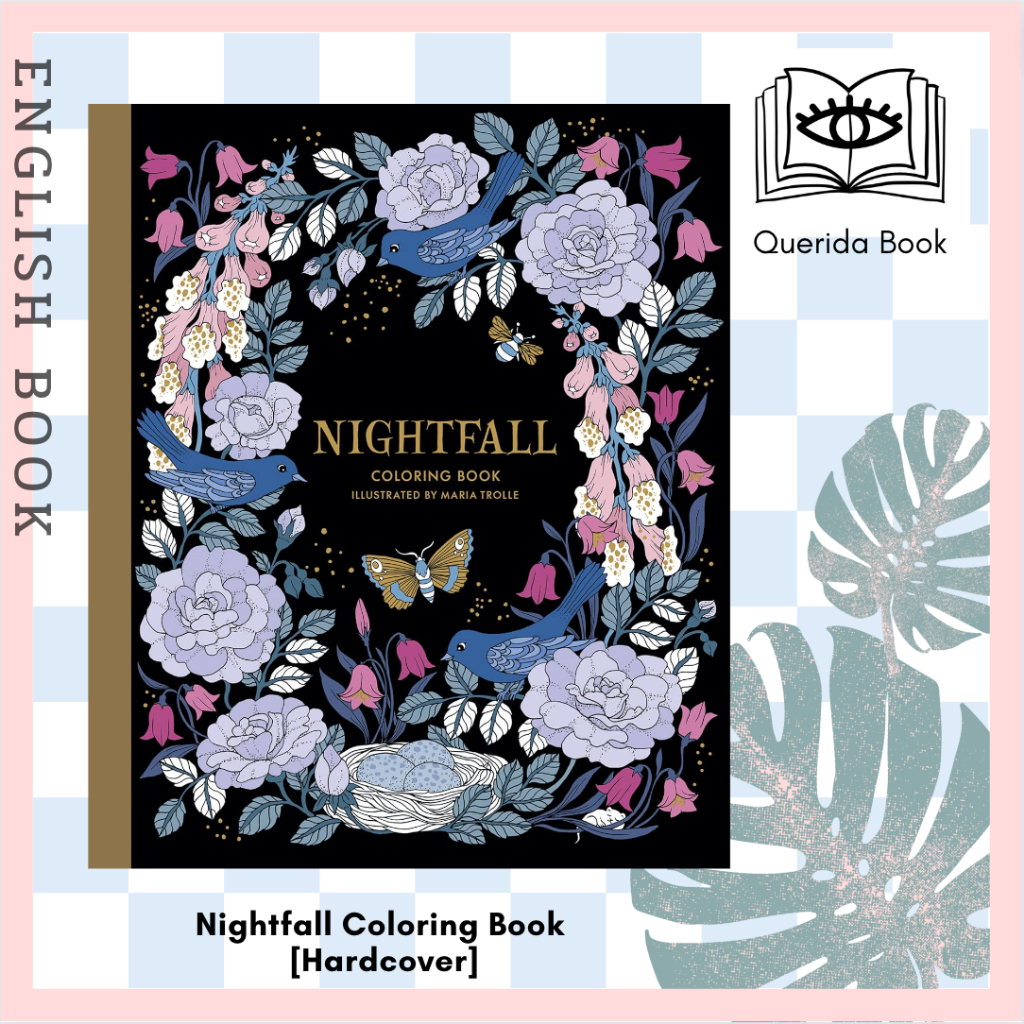 [Querida] สมุดระบายสี Nightfall Coloring Book (CLR CSM) [Hardcover] by ...