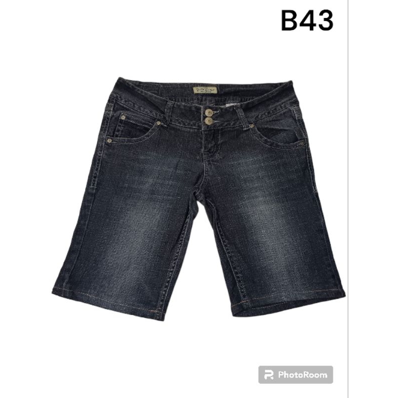 กางเกงยีนส์ขาสั้นมือ2เอว32"รหัสB43 | Shopee Thailand