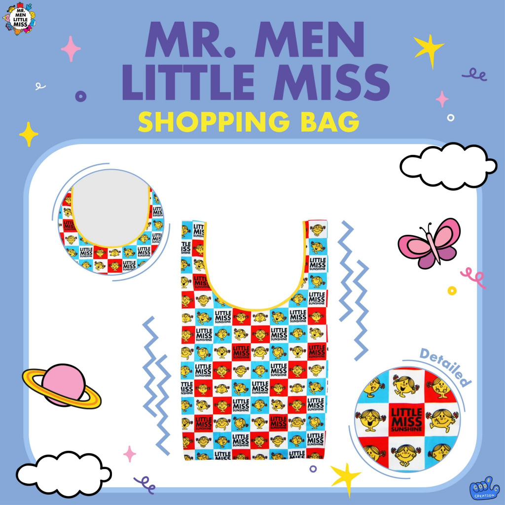 Shopping Bag Collection 1 (Mr.men and Little miss) | Shopee Thailand