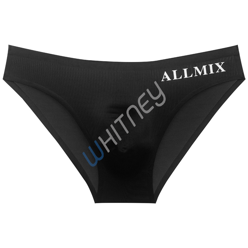 กางเกงในผู้ชาย ซีทรู มีเป้า ไร้ขอบ ALLMIX สุด sexy ผ้า Nylon(EUM7) | Shopee Thailand