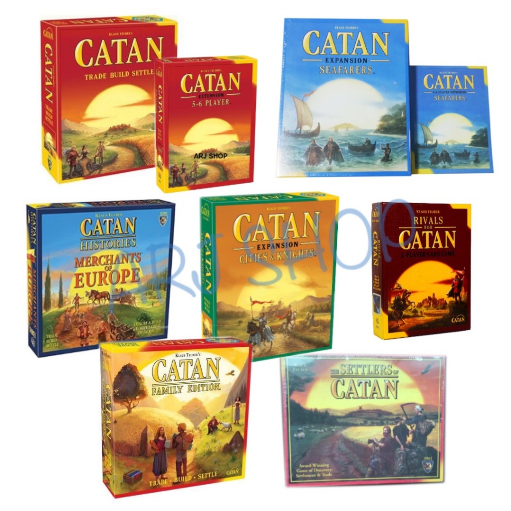 Catan Board game - Expansion / Seaferer / Cities & Knights / Family ...
