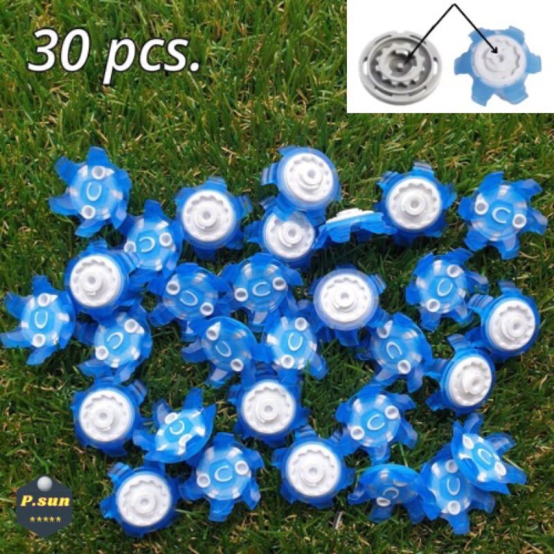 ปุ่มรองเท้ากอล์ฟ 30 pcs spikes cleats golf shoes fast twist & slim rok ...