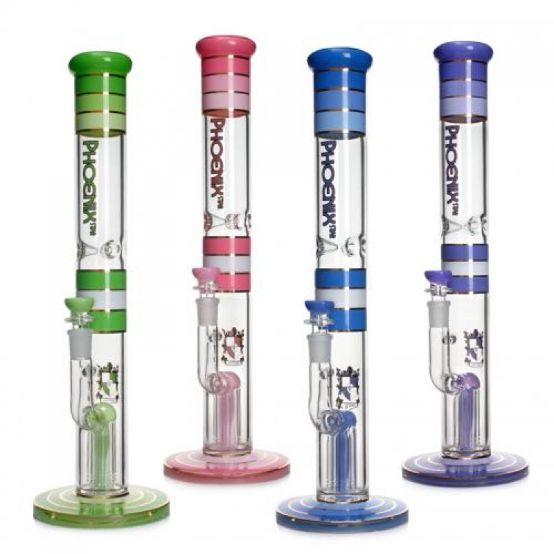 Phoenix Star Percolator Bong w/ 8 Arm Tree Perc & Ice Catcher l 45 cm ...