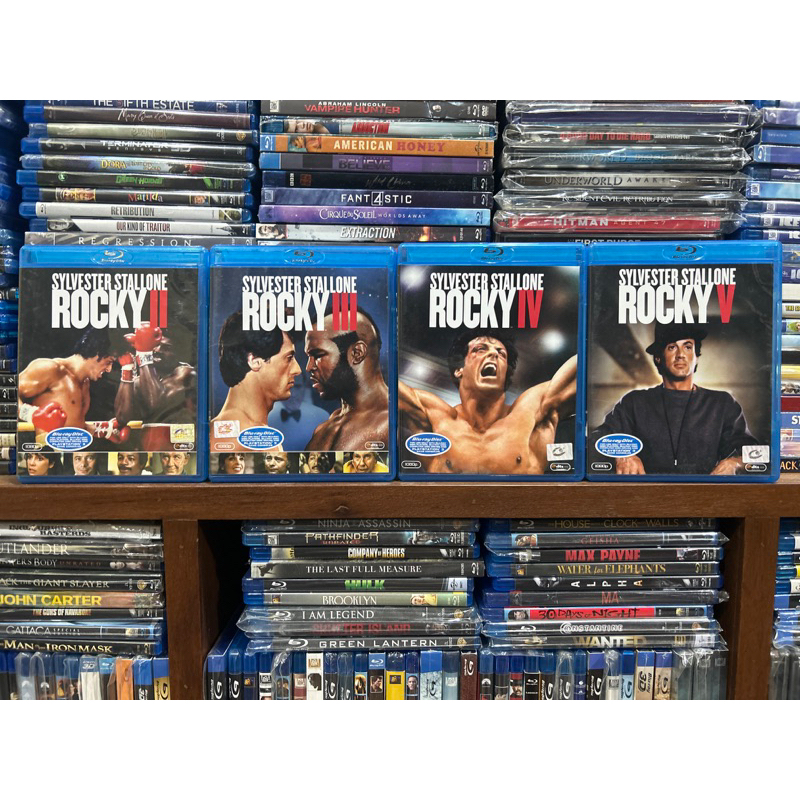 Rocky : Blu-ray แท้ มีเสียงไทย บรรยายไทย รวม 4 ภาค | Shopee Thailand