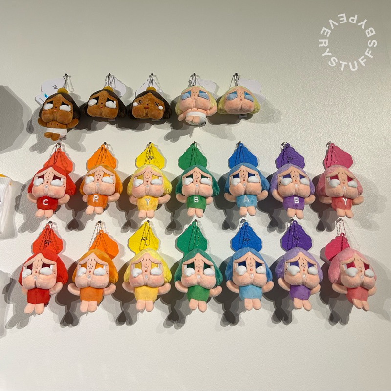 (พร้อมส่ง) Crybaby - My LiL’ Fluffy Tears (Rainbow Set🌈) | Shopee Thailand