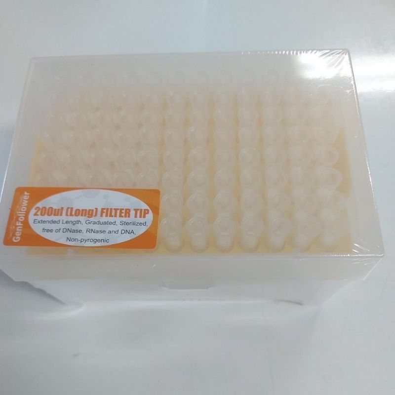 Filter tip ขนาด 10, 20, 100, 200 และ 1,000 ul ทิปมีตัวกรองพร้อมกล่อง ...
