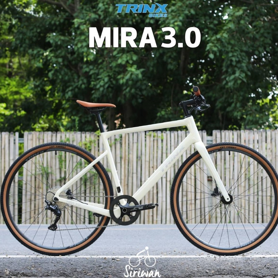 New 2024 TRINX MIRA 3.0 HYBRID GRAVEL BIKE Carbon ล้อ 700c | Shopee Thailand
