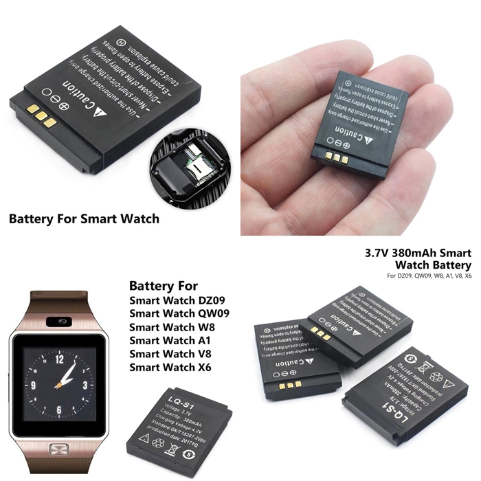 LQ-S1 smartwatch battery แบตเตอรี่ใส่นาฬิกาโทรศัพท์ แบตเตอรี่ **ดูรุ่น ...