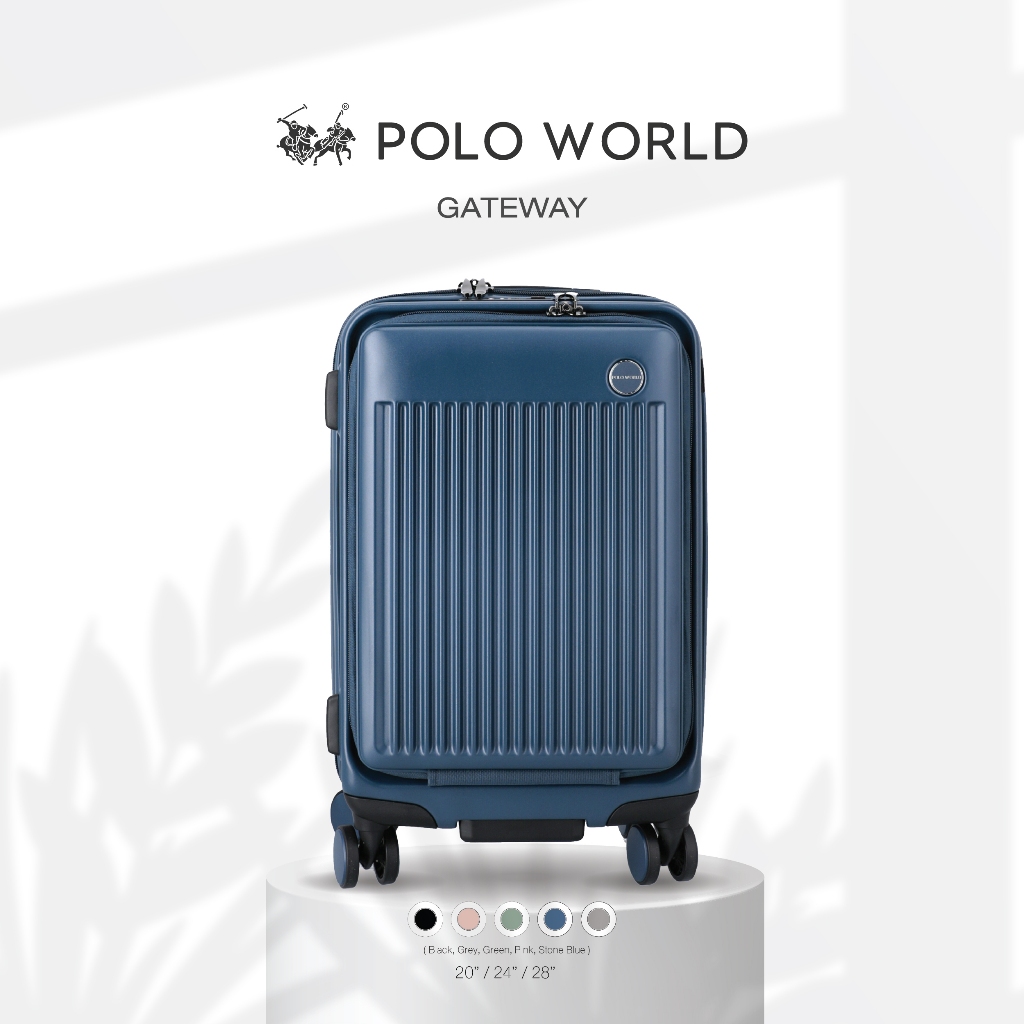 POLO WORLD กระเป๋าเดินทาง PW901 Gateway Hardcase Luggage กระเป๋าเดินทาง ...