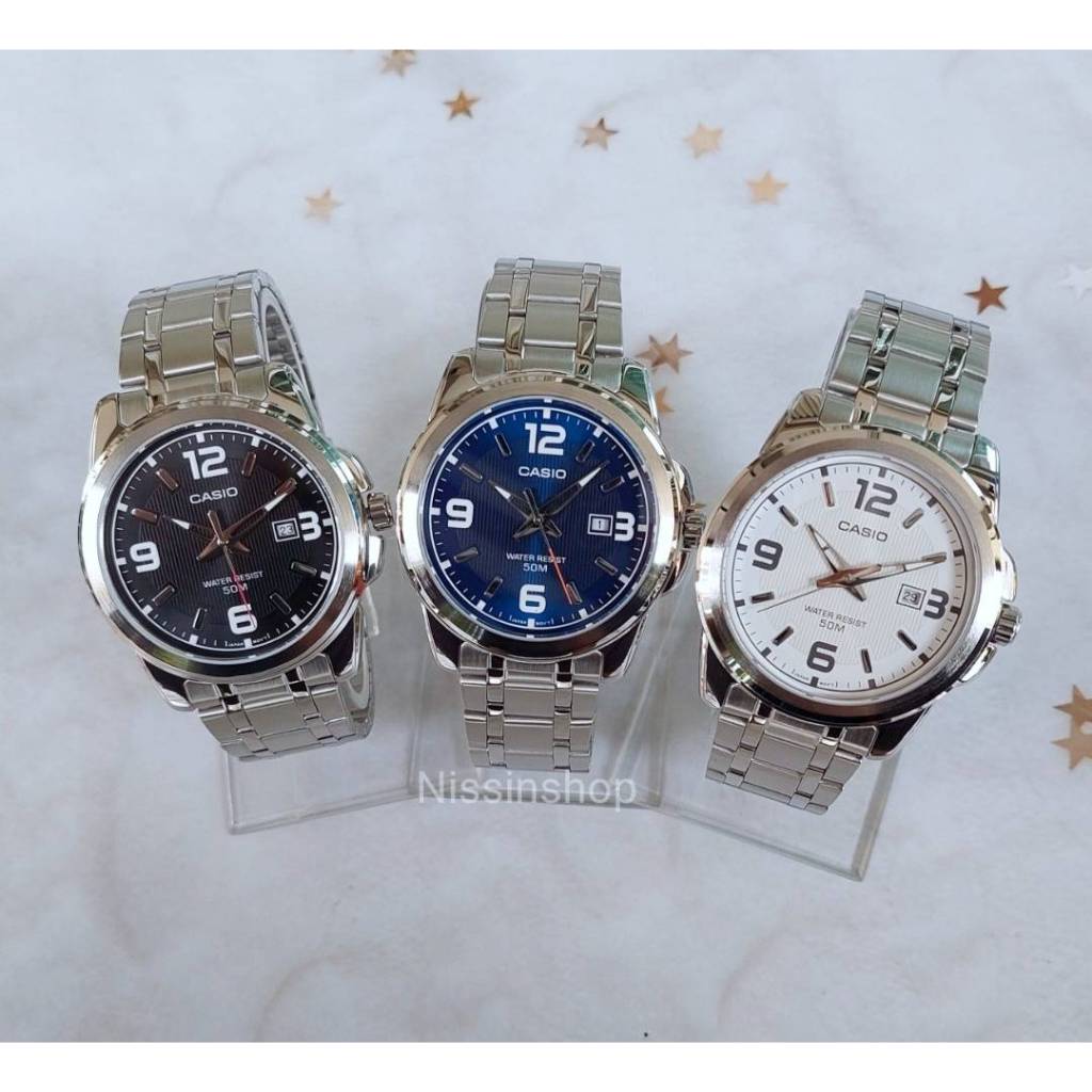 นาฬิกา Casio แท้ รุ่น Mtp 1314d และ Mtp 1314sg 1a นาฬิกาข้อมือผู้ชาย กันน้ำ 50 M ของแท้100