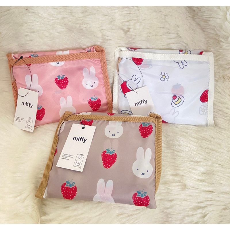 กระเป๋าผ้าพับได้ Miffy Japan แท้ | Shopee Thailand