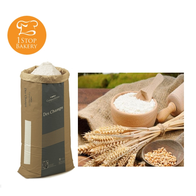 Bread Flour T65 25Kg. Made in France / แป้งขนมปังฝรั่งเศส ที65 ขนาด 25 ...