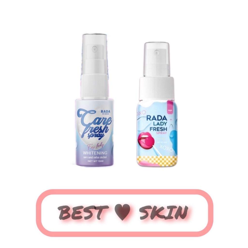 RADA Lady Fresh Spray สเปรย์ฉีดน้องสาว รดา 10 ml. [มี 2 สูตร] | Shopee ...