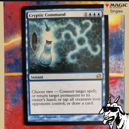 [MTG][Single][MM] Cryptic Command ระดับ Rare [ภาษาอังกฤษ] | Shopee Thailand