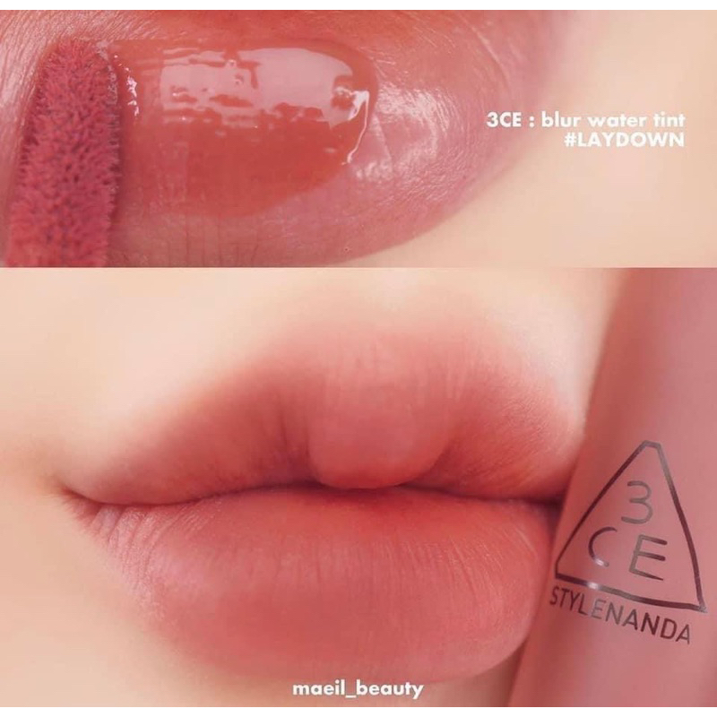 3CE Blur Water Tint (ไซสจริง) สี laydown | Shopee Thailand