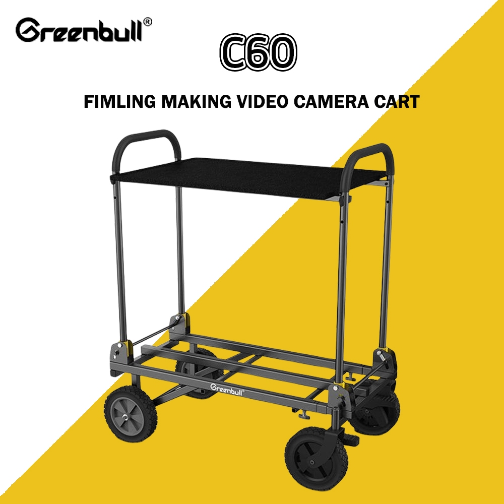 Greenbull Portable Video Production Camera Cart C60 รถเข็นกองถ่ายแบบพับ ...