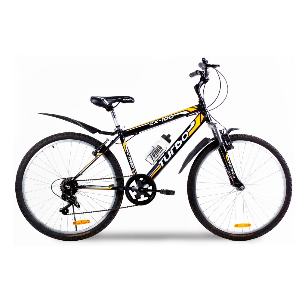 จักรยานเสือภูเขา จักรยานเทอร์โบ MTB TURBO BICYCLE รุ่น 26" EX-100 ...
