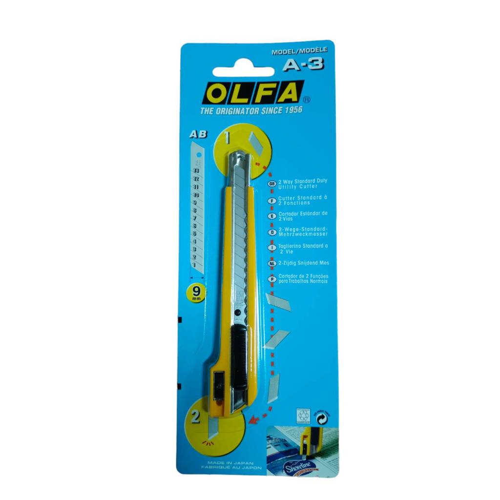 มีดคัตเตอร์ OLFA A-3 | Shopee Thailand