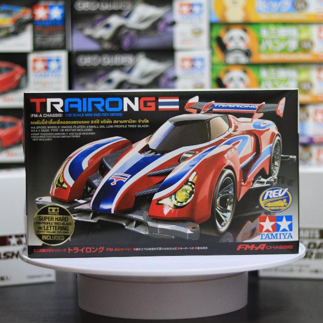 [ไลฟ์สด 2ทุ่ม ลด50%] ของแท้!! Tamiya 18711 Trairong (FM-A) Mini4wd รถ ...