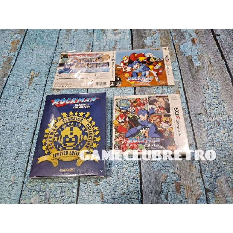 Rockman Classic Collection Limited Edition E capcom Brand New มือ 1 ...