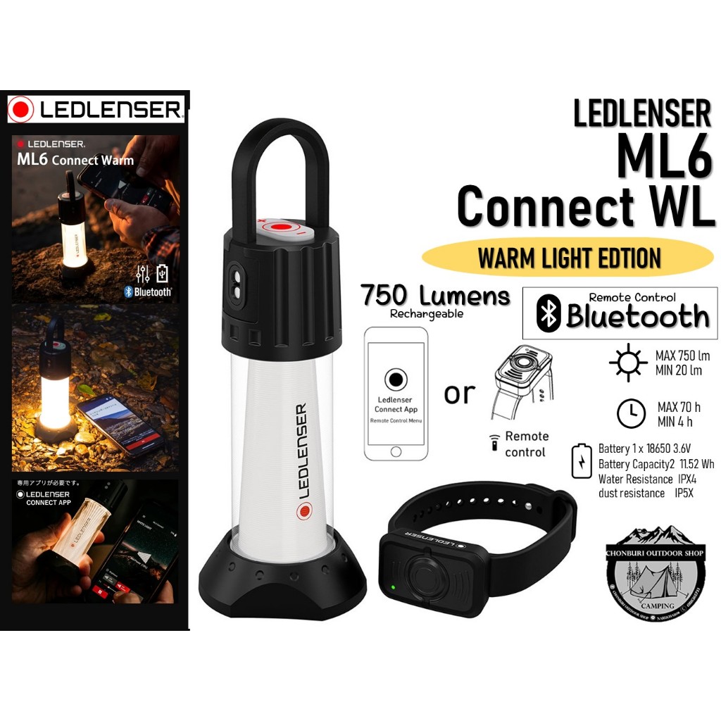 Ledlenser ML6 Connect WL Lantern{WARM LIGHT } | Shopee Thailand