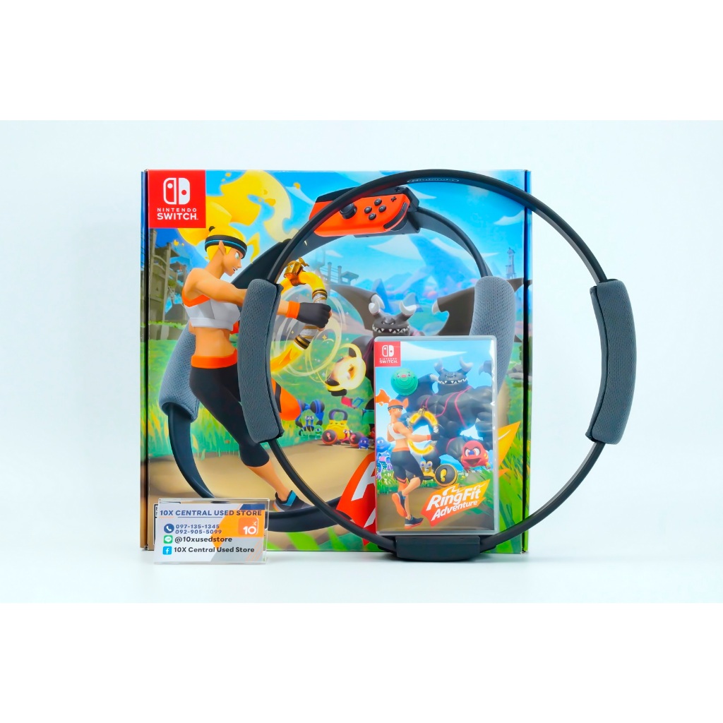 Nintendo Ring Fit เกมส์ออกกำลังกายสุดมันส์ สนุกไปด้วย ผอมไปด้วย ...