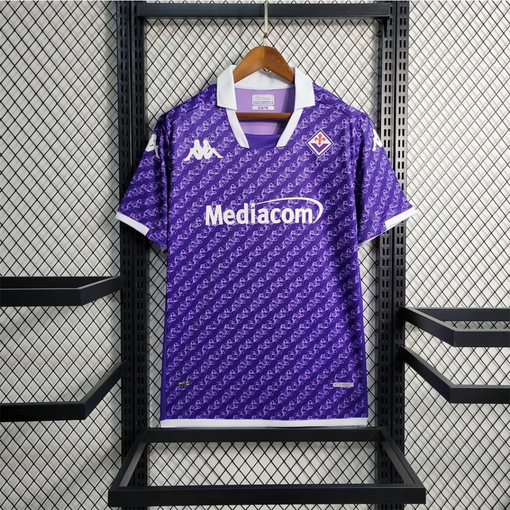 FIORENTINA HOME 2324 PURPLE KIT FOOTBALL SHIRT SOCCER JERSEY | Shopee ...