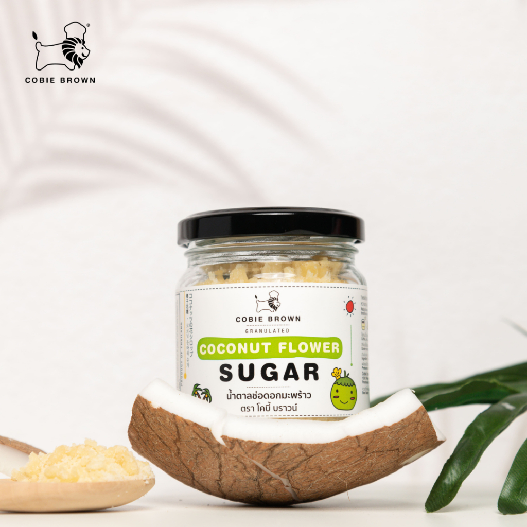 Cobie Brown น้ำตาลช่อดอกมะพร้าว ขนาด 133g x 1 กระปุก | Shopee Thailand