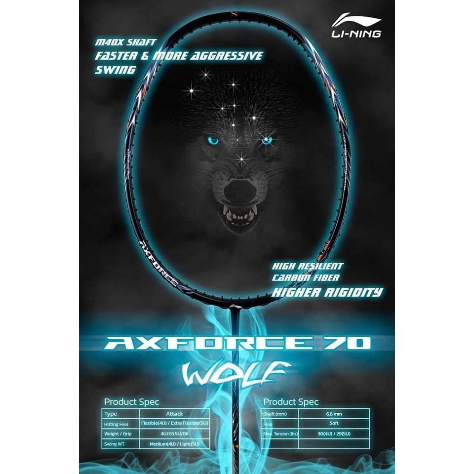 lining axforce 70 wolf | Shopee Thailand