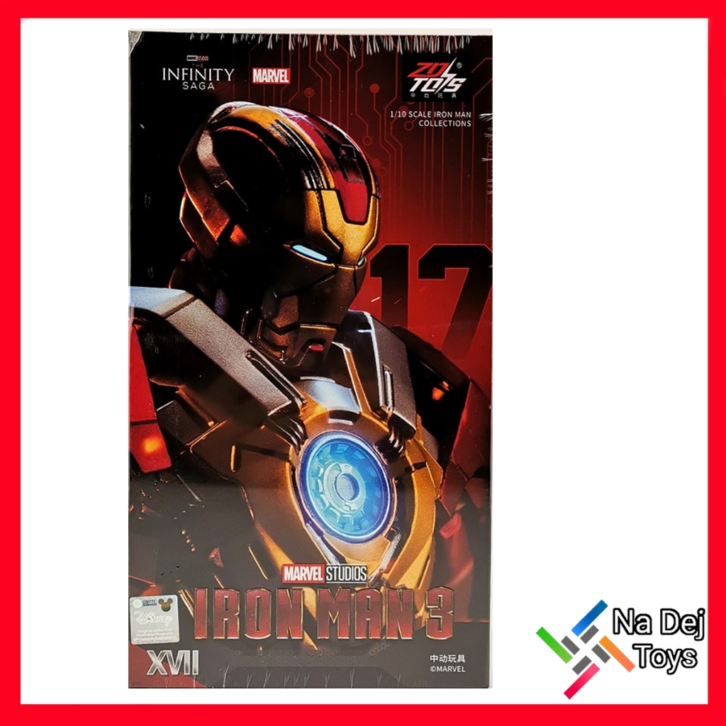 ZDToys Iron Man Mk.17 1/10 Figure แซดดีทอยส์ ไอรอนแมน มาร์ค 17 ขนาด 1/10 ฟิกเกอร์ | Shopee Thailand