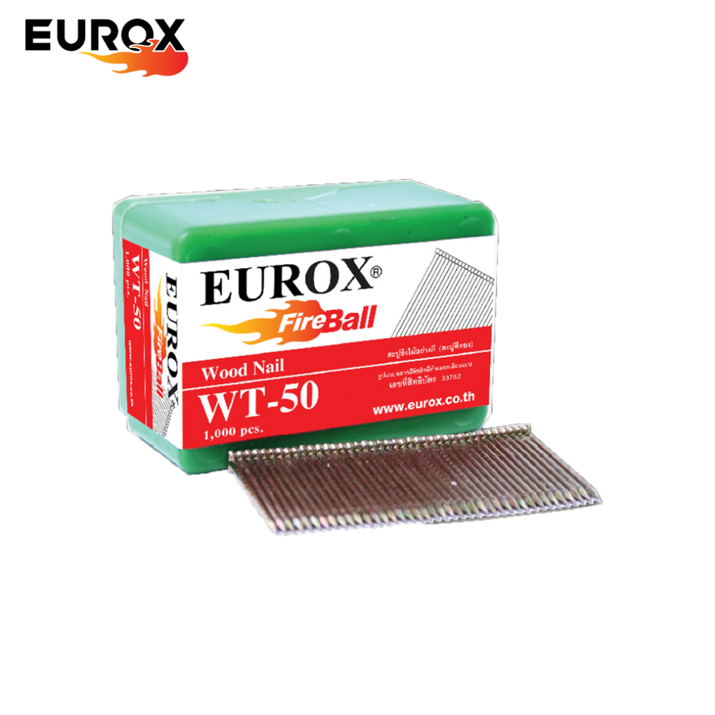 EUROX ตะปูลม ขาเดี่ยว WT Series (กล่องละ 1000 นัด) รุ่น WT25 / WT32 / WT38/ WT45 / WT50 / WT57 ...
