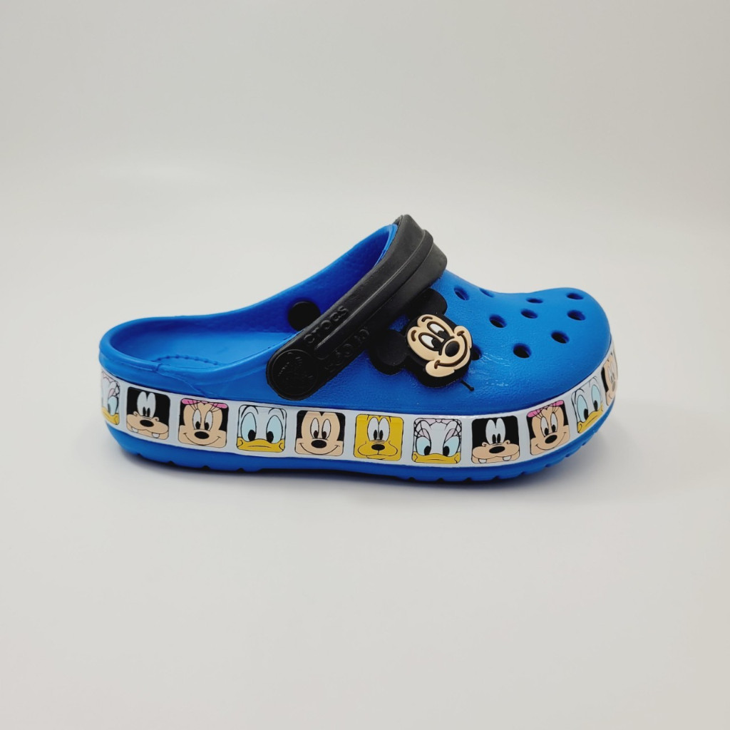 รองเท้าลำลองแฟชั่น เด็ก สไตล์ Crocs Fun Lab Mickey Mouse Band Clog Kids ...