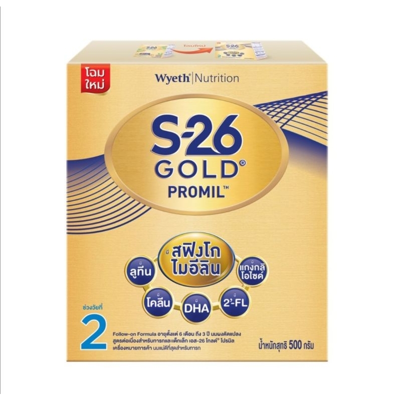 S26 GOLD Promil ขนาด 500g #ค่าขนส่ง ต่อสินค้า 1 ชิ้น(วันหมดอายุ24/04 ...