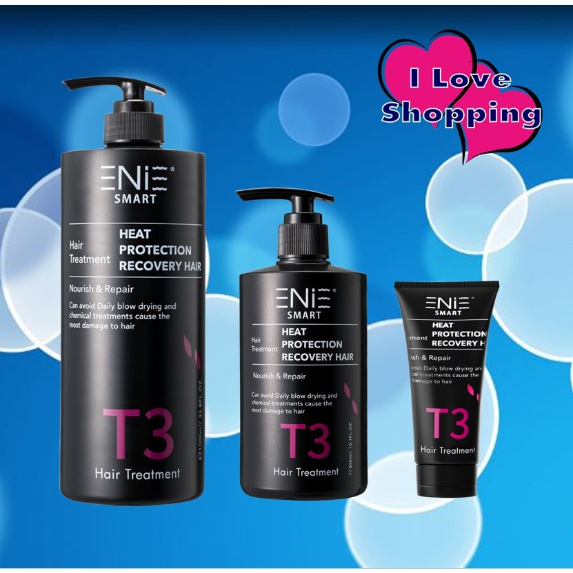 ENIE T3 ขนาด 100/300/1000 ml ทรีทเม้นท์บำรุงเส้นผม และกันความร้อน ...