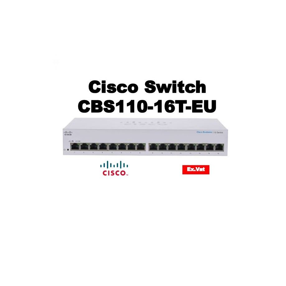 Cisco Switch 16 Port (CBS110-16T-EU) | Shopee Thailand Cisco Switch 16 Port (CBS110-16T-EU) | Shopee Thailand