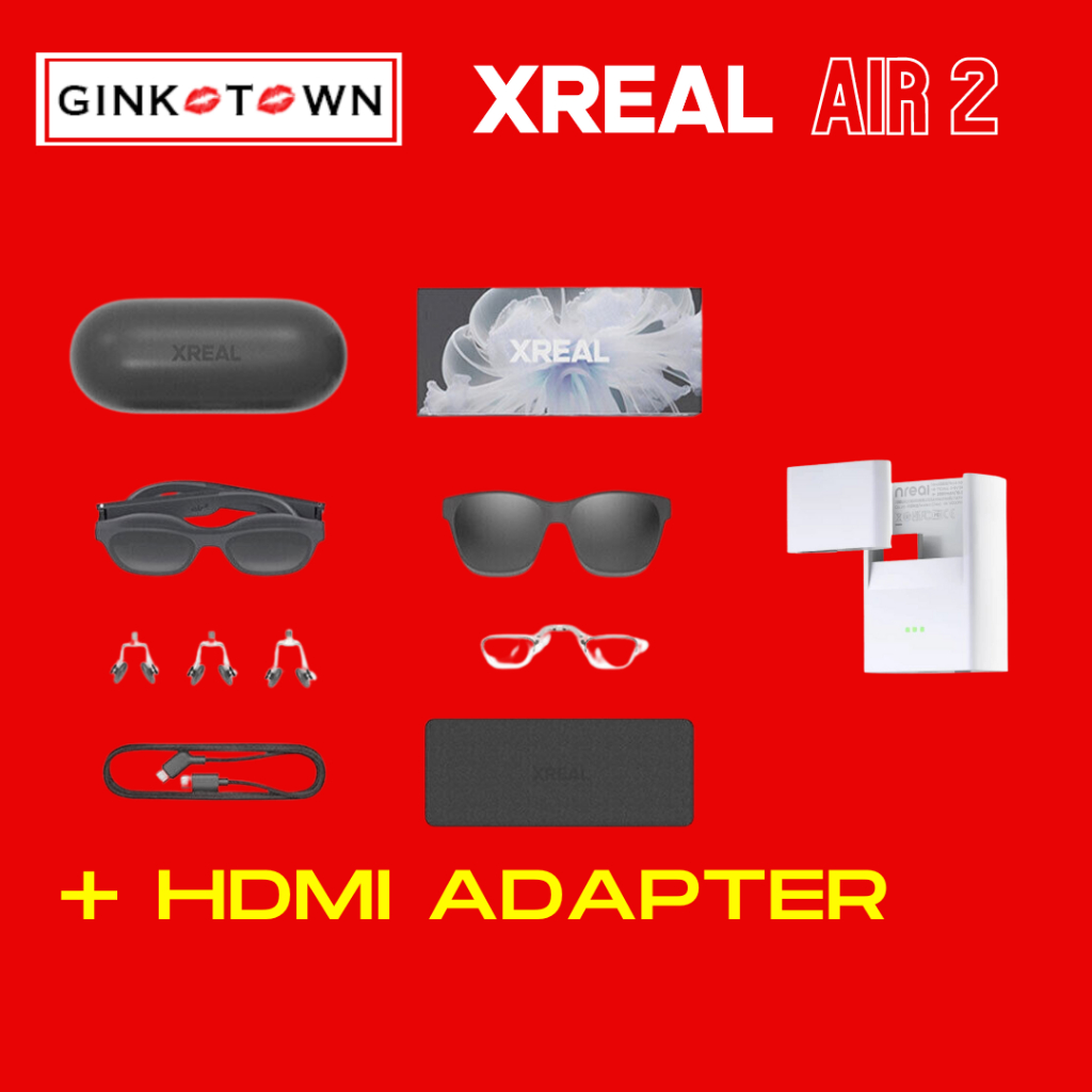 ลดวันสุดท้าย XREAL AIR 2 [NREAL] AR Glasses, Smart Glasses with Massive ...