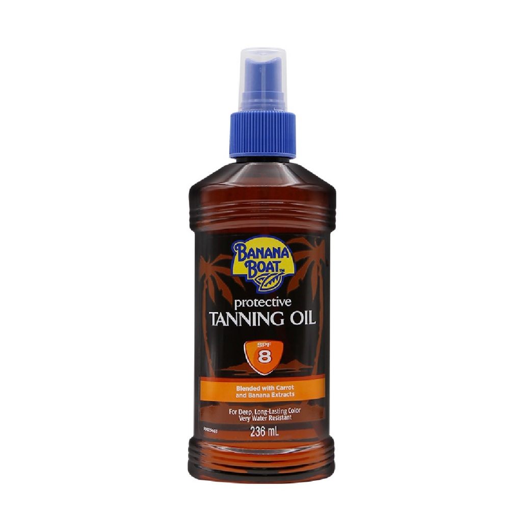 banana boat protective tanning oil spf8 236ml. ผลิตภัณฑ์บำรุงผิว | Shopee Thailand