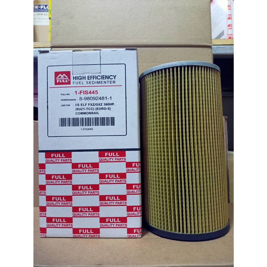 กรองโซล่าดักน้ำ,1-FIS445,8-98092-481-1,ISUZU DECA360 6UZ1 | Shopee Thailand