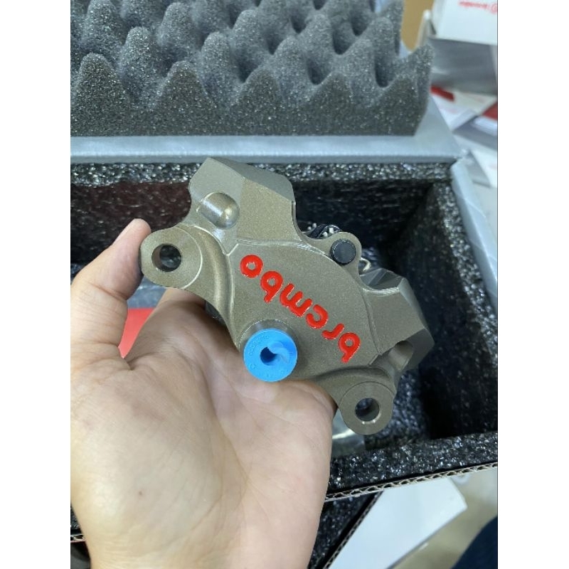Brembo cnc 2pot ด้วงชา ชาทูโทน/ชาเข้ม แท้100% | Shopee Thailand