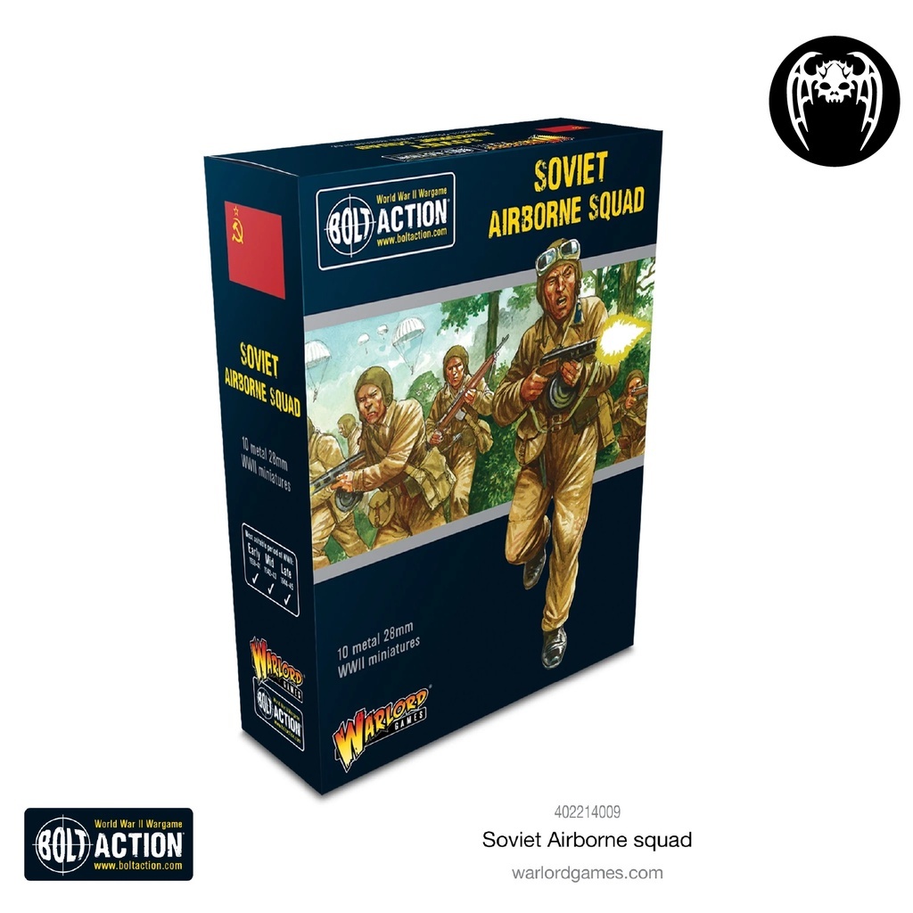 BOLT ACTION : Soviet Union Airborne Squad - Warlord Games model ...