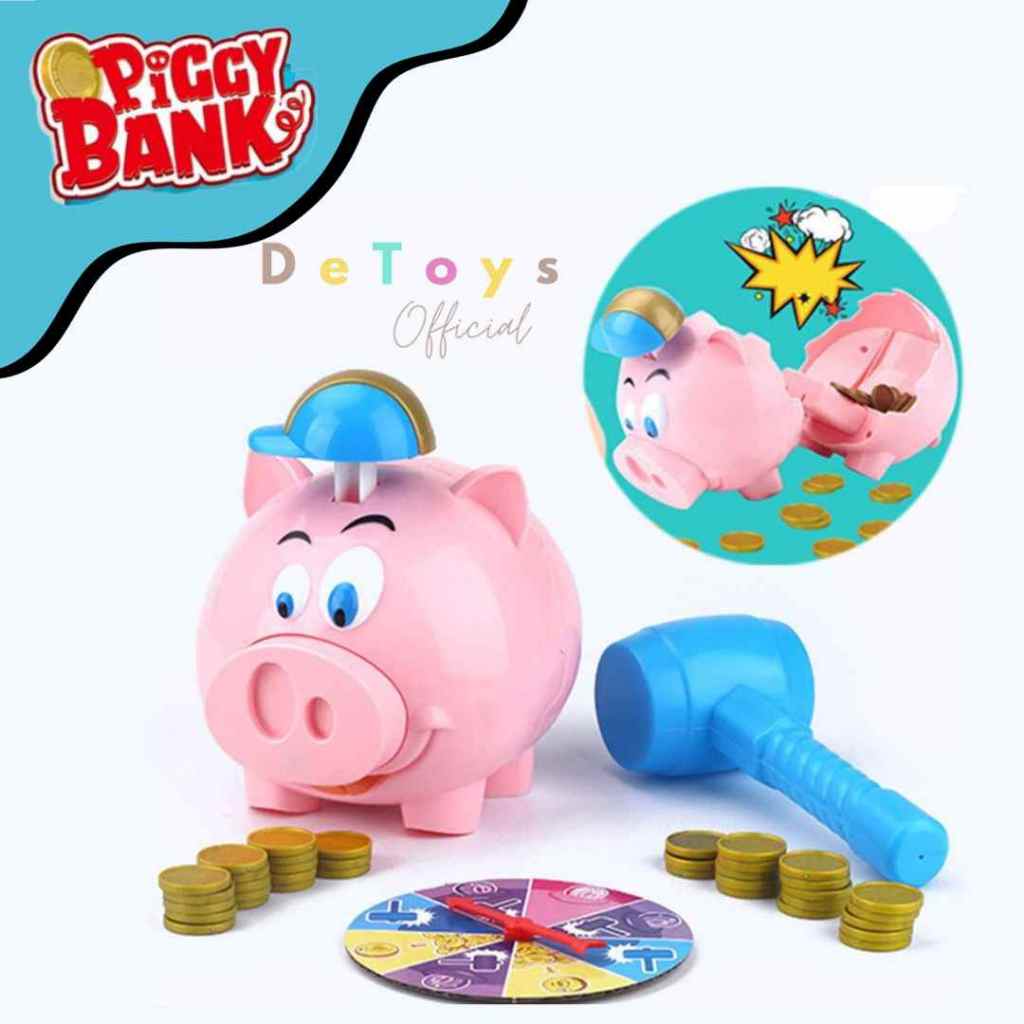 เกมทุบกระปุกหมู PIGGY BANK เกมส์ทุบหมูกระปุกออมสิน เกมส์บอร์ด ของเล่น ...