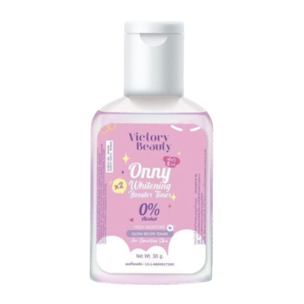 (โฉมใหม่)โทนเนอร์ ออนนี่ Onny Whitening Booster Toner แพคเกจใหม่ (มี2 ...