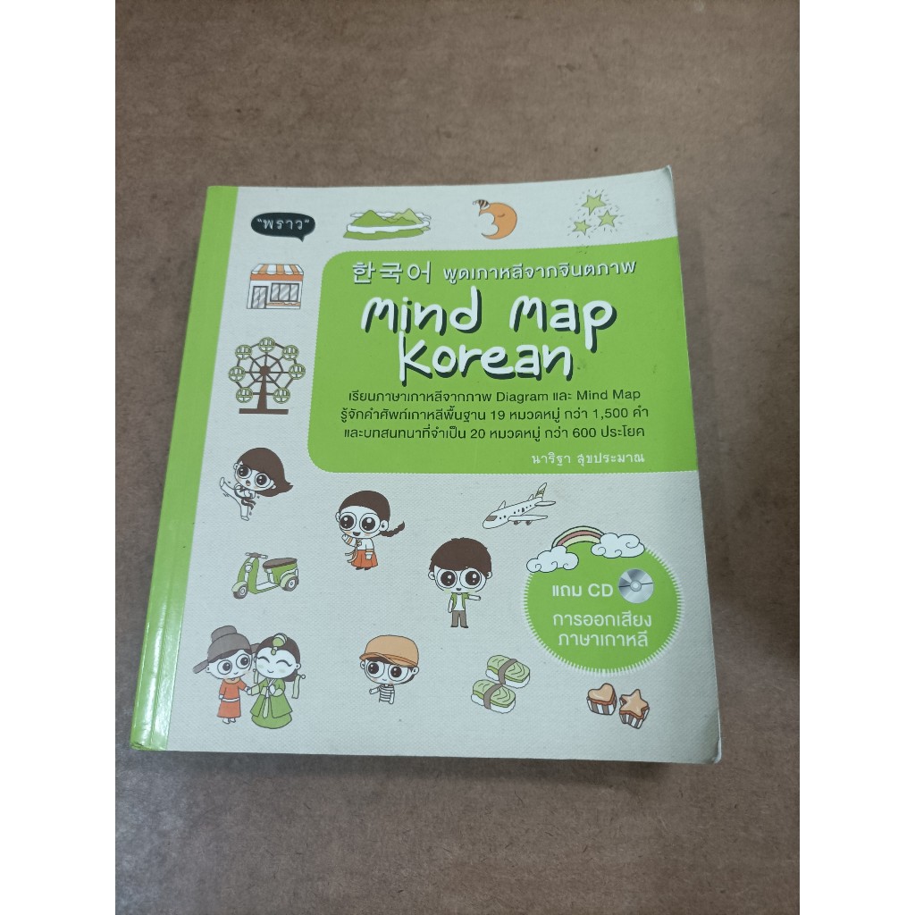 หนังสือ Mind Map Korean พูดเกาหลีจากจินตภาพ โดย นาริฐา สุขประมาณ ...