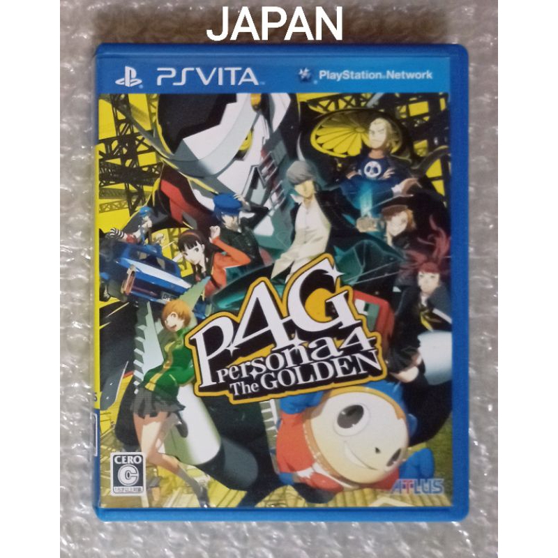 P4G PERSONA 4 The GOLDEN JAPAN ATLUS GOTY ภาษาญี่ปุ่น PSVITA JRPG RPG PS VITA P4 G PERSONA4 GOLD ...