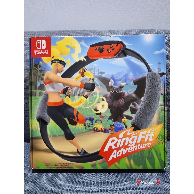 Ring Fit Adventure Nintendo Switch (เกมส์ Nintendo Switch)(ตลับเกมส์Switch)(RingFit Adventure ...