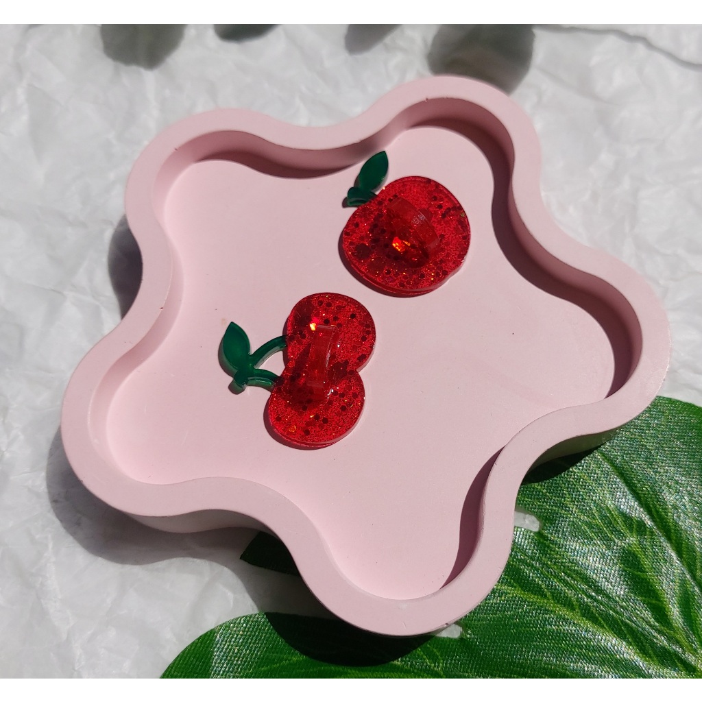 LH Buckle Red Apple&Cherry (ที่ติดหลังมือถือ) | Shopee Thailand