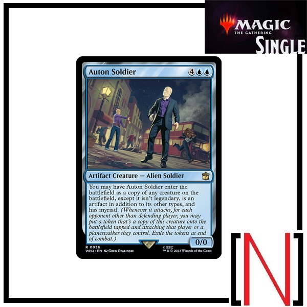 [MTG][Single][WHO] Auton Soldier ระดับ Rare [ภาษาอังกฤษ] | Shopee Thailand