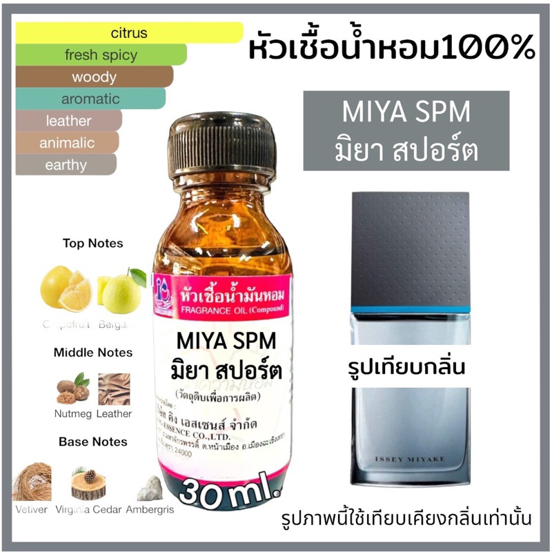 หัวเชื้อน้ำหอม 100% กลิ่น มิยากิสปอร์ต MIYA SPORT 30ml | Shopee Thailand